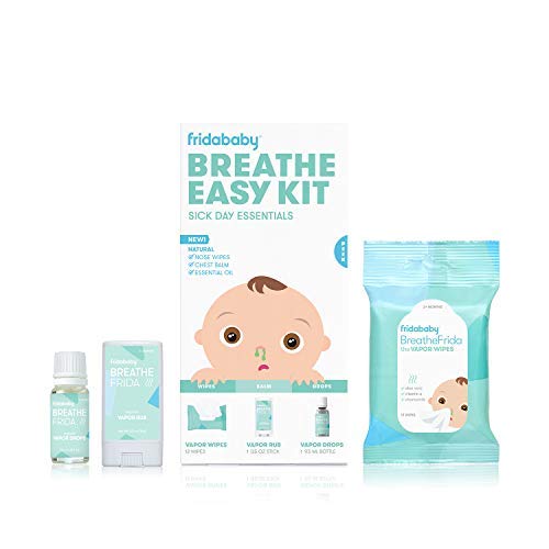 FridaBaby- Kit Breathe Easy Essentials para el día de enfermedad, toal ...