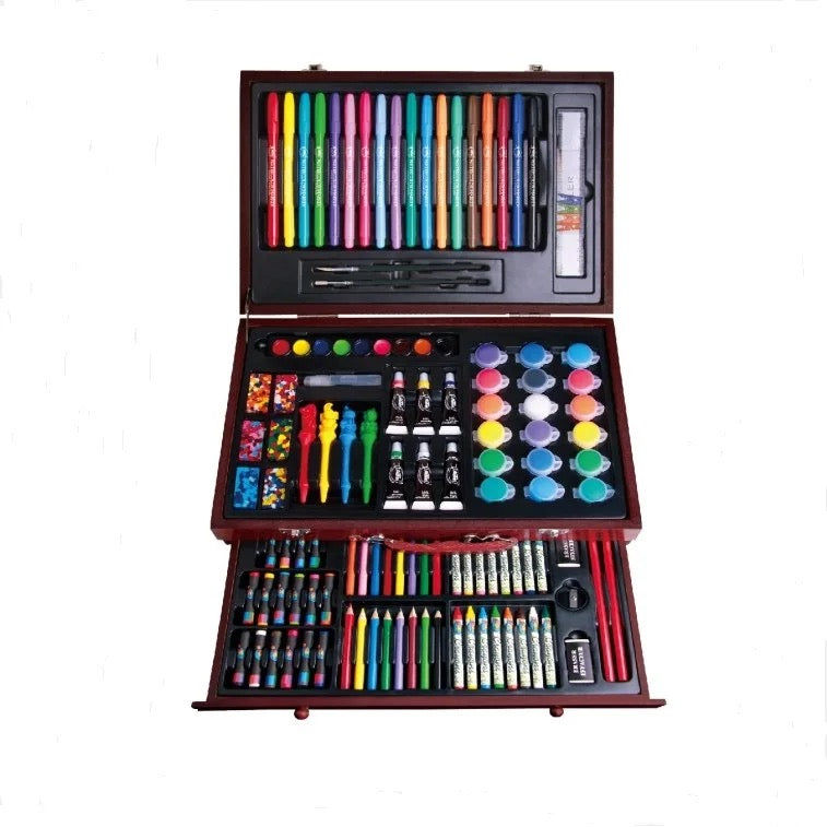 Caja con materiales para pintar y dibujar – Mom to Mom