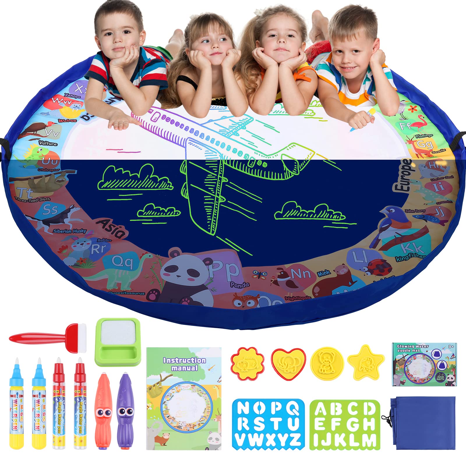 Gemeer Glowing Mat para dibujar – Mom to Mom