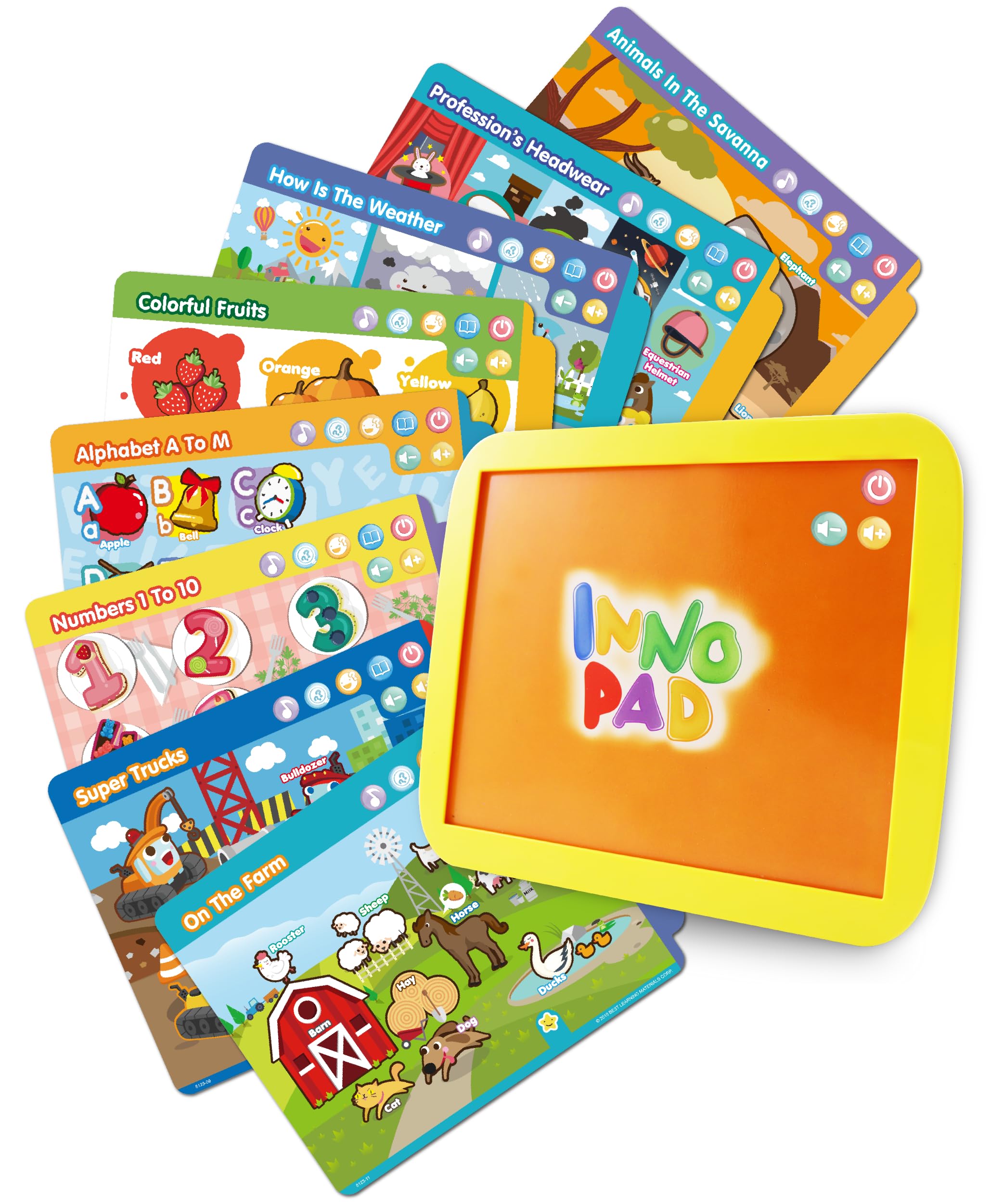 BEST LEARNING INNO PAD Smart Fun Lessons - Tableta educativa de juguet ...