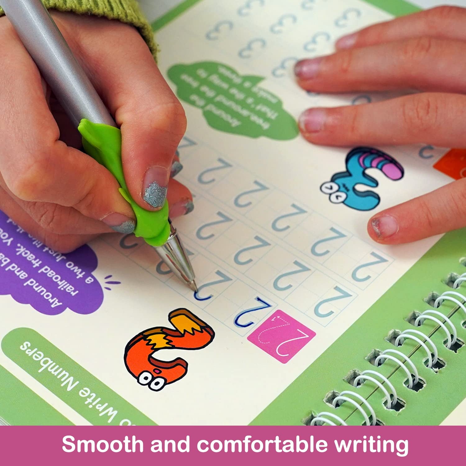 Cuaderno mágico para niños, libros de escritura a mano reutilizables – Mom to Mom