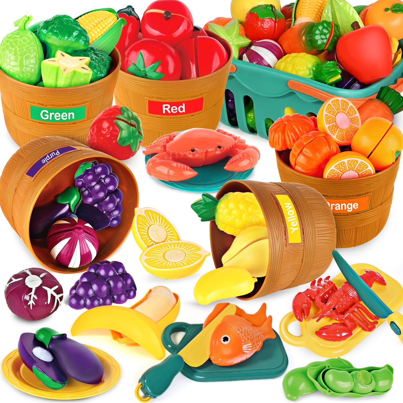 Juego de comida para niños de cocina – Mom to Mom