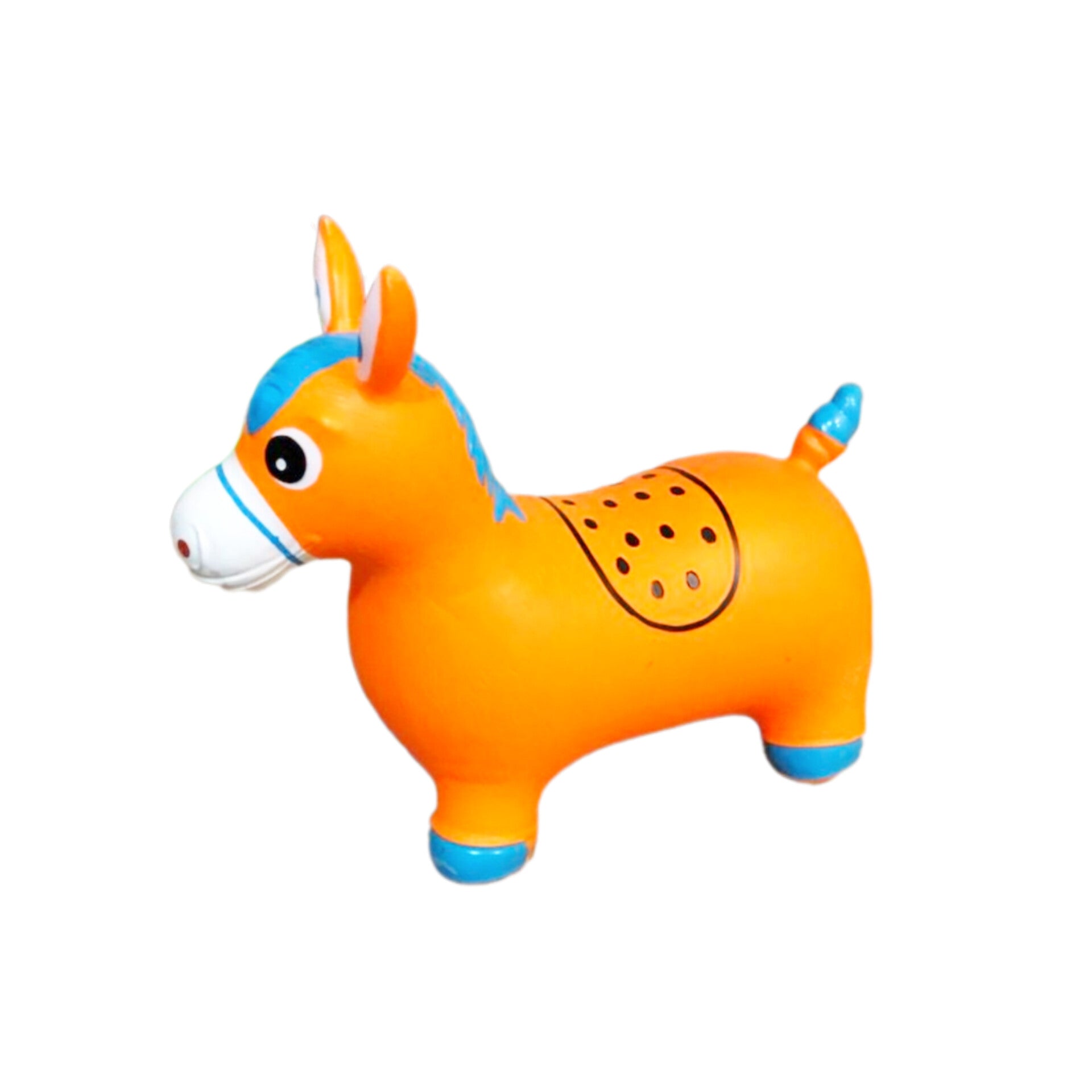 Giant-Caballo gigante inflable para niños, naranja – Mom to Mom