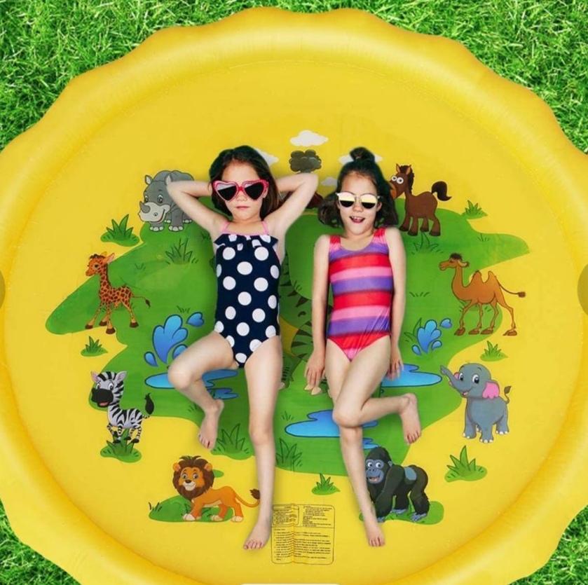 Splash Pad Animals – Mom to Mom