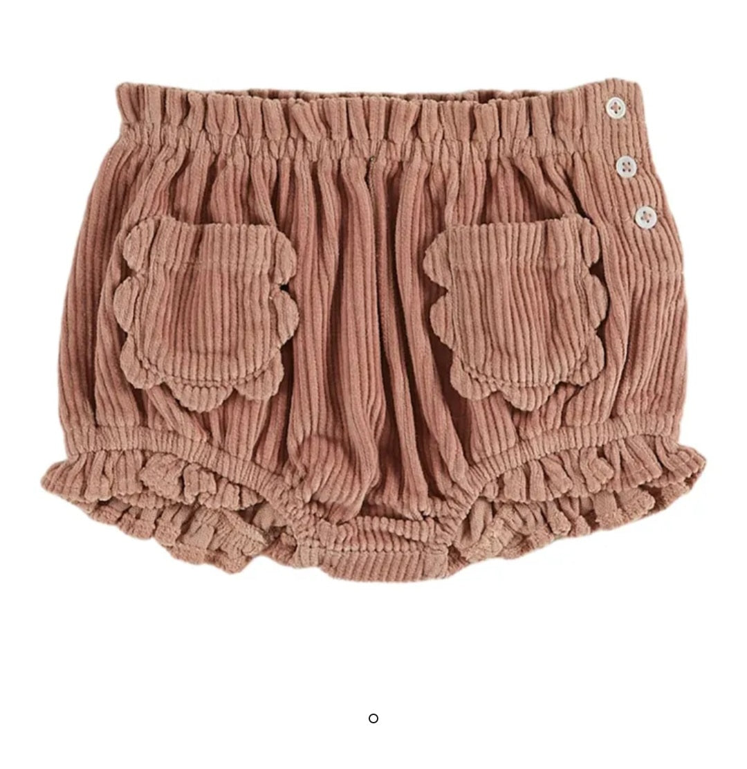 Emile et Ida- Bloomer con bolsillos de flores de pana, talla 3 – Mom to Mom